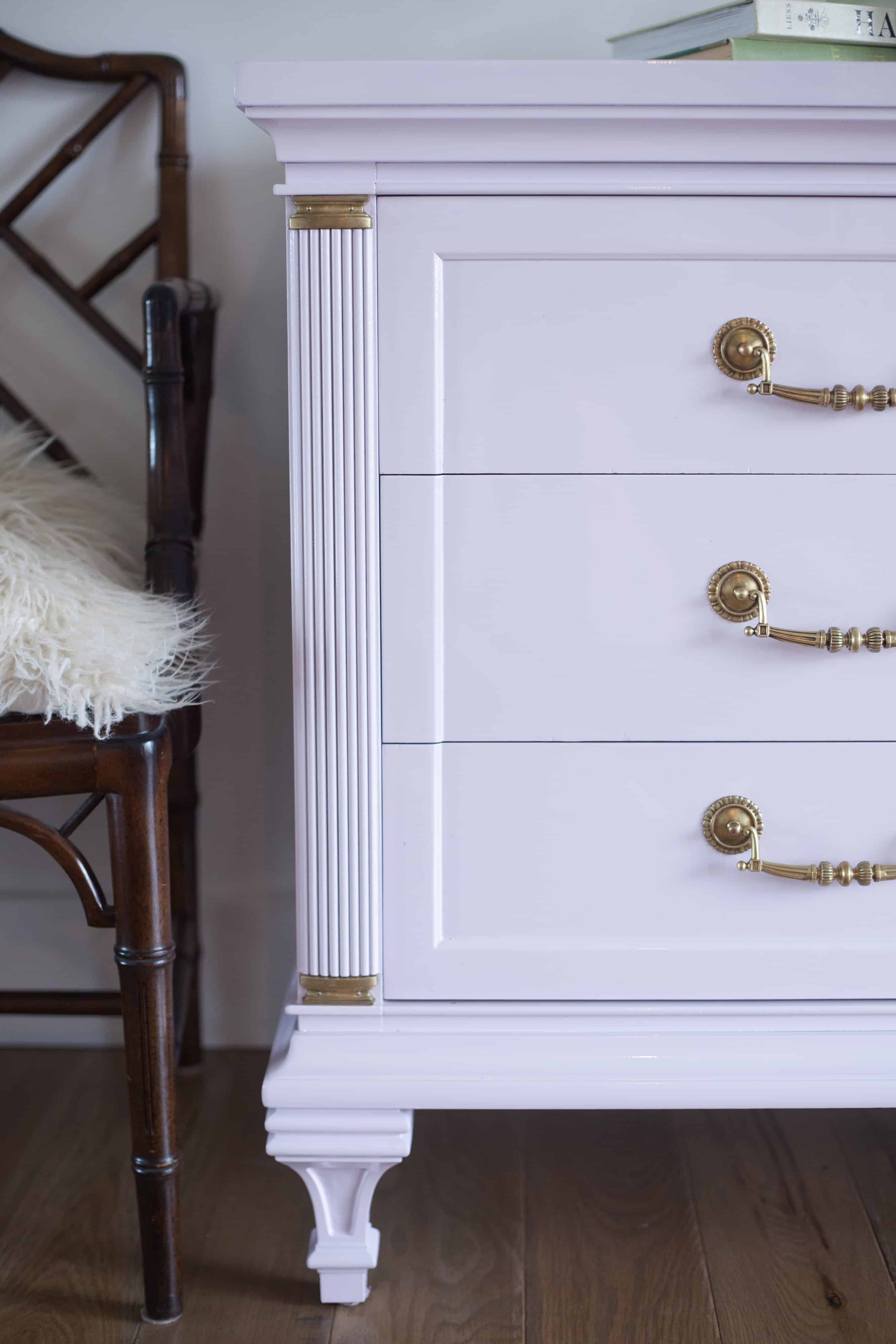 Vintage Dresser in the color Spangle by Sherwin Williams